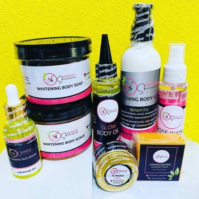 Whitening Full Set – Ama Secret Skin Care